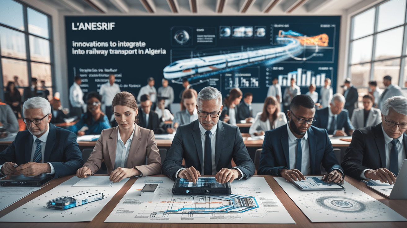 🚆 Innovations Ferroviaires : L'ANESRIF Réinvente le Transport en Algérie! 🌟